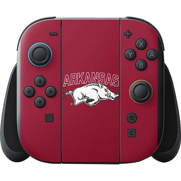 Arkansas Razorbacks Logo Nintendo Switch 2 (2025) with Joy-Con Skin ...