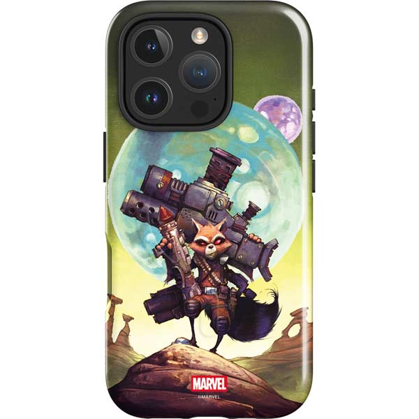 Marvel Rocket Raccoon Armored Arsenal Apple iPhone 16 Pro Max Magsafe ...