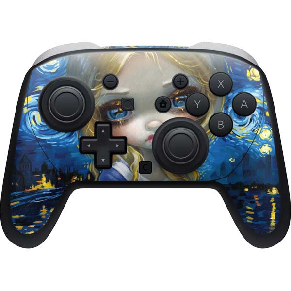 Artist Alice in Van Gogh Starry Night by Jasmine Becket-Griffith ...