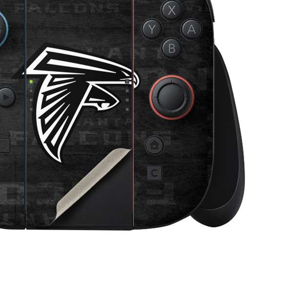 NFL Atlanta Falcons Black & White Nintendo Switch 2 (2025) Joy-Con ...