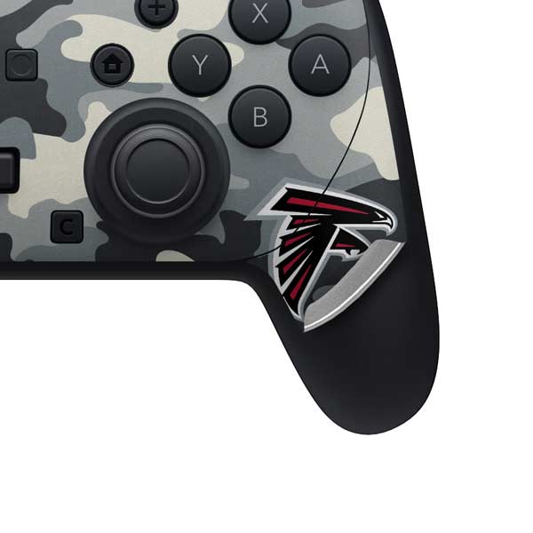 NFL Atlanta Falcons Camo Nintendo Switch 2 (2025) Pro Controller Skin ...