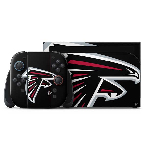 Atlanta Falcons Large Logo Nintendo Switch 2 (2025) with Joy-Con Skin ...