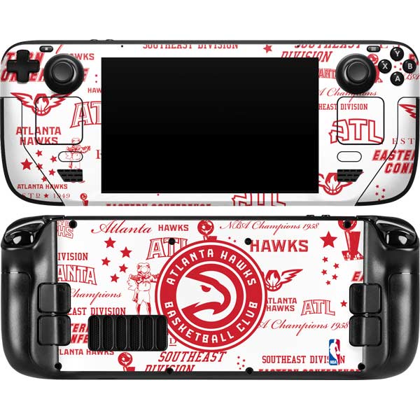 Atlanta Hawks Blast Steam Deck Handheld Gaming Computer Skin – Skinit
