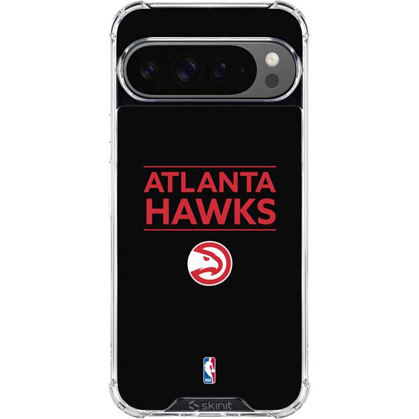 NBA Atlanta Hawks Standard - Black Google Pixel 10 Pro XL Clear Case ...