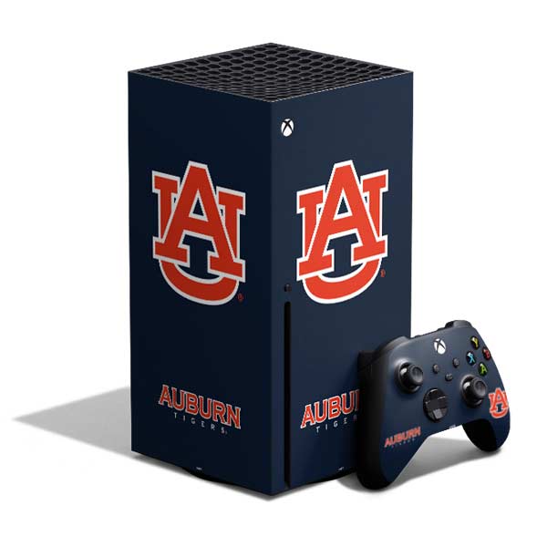 Auburn University Logo Blue Xbox Series X Skins | Officially Licensed ...