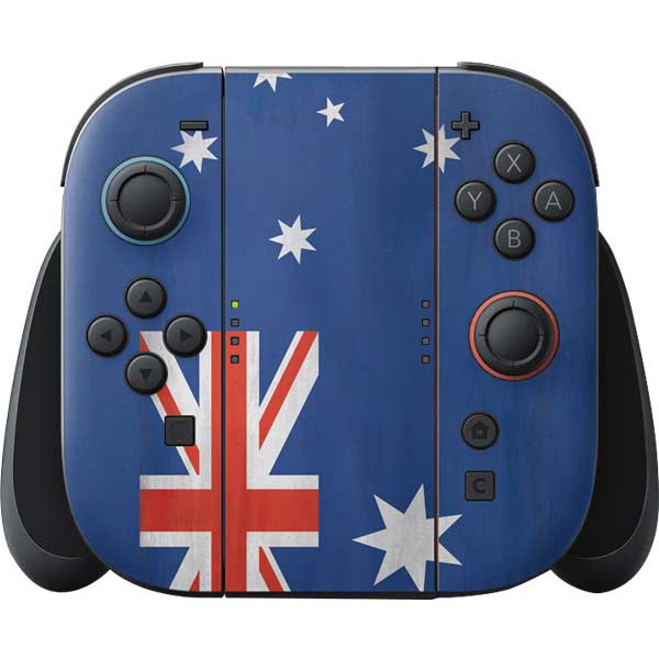 Australia Flag Distressed Nintendo Switch 2 (2025) Joy-Con Controller ...