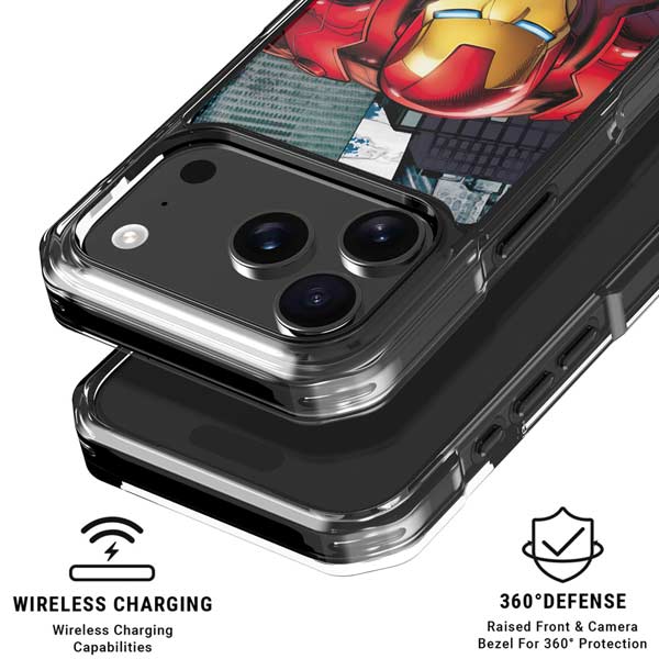 Marvel Avengers Assemble Iron Man iPhone 17 Pro Max MagSafe Case | Skinit
