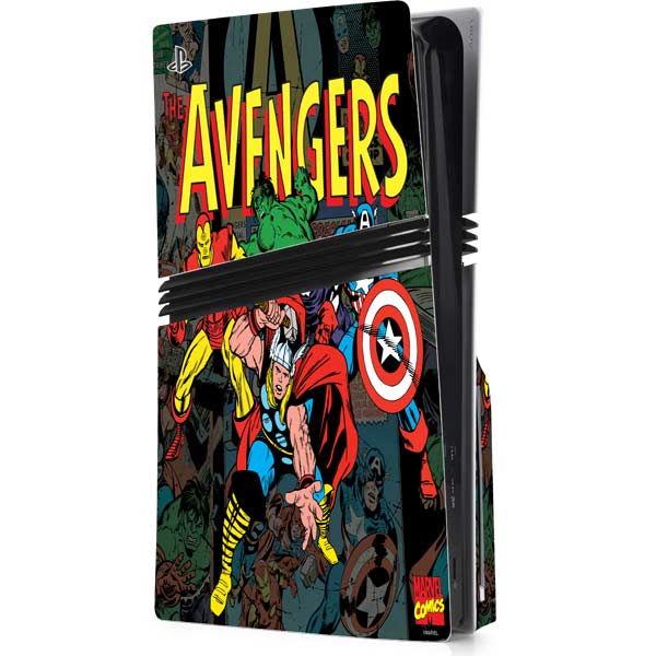 Buy Marvel Classic Comics Avengers Assemble PlayStation PS5 Skins ...