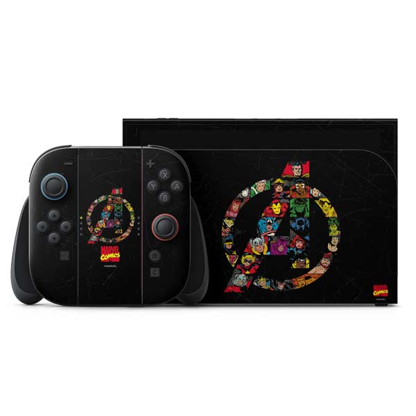 Avengers Logo Nintendo Switch 2 (2025) with Joy-Con Skin | Skinit