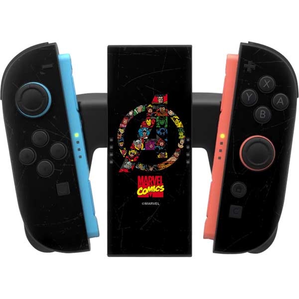 Marvel Classic Comics Avengers Logo Nintendo Switch 2 (2025) Joy-Con ...