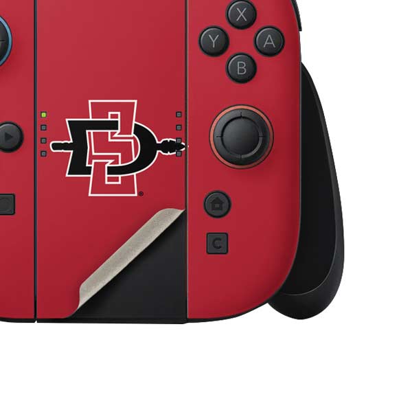 San Diego State University Aztecs Red Logo Nintendo Switch 2 (2025) Joy ...