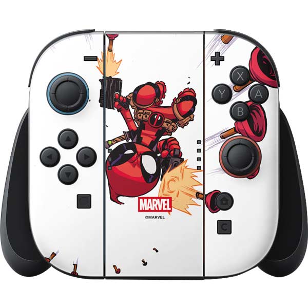 Marvel Deadpool Babypool Shooting Nintendo Switch 2 (2025) Joy-Con ...