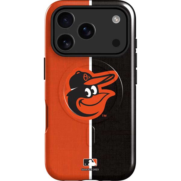 MLB Baltimore Orioles Split Apple iPhone 17 Pro Max Magsafe Impact Case ...