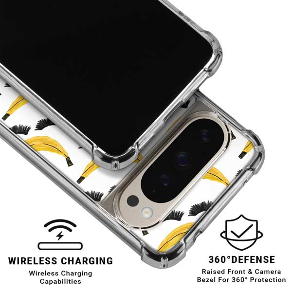 Banana Lash Google Pixel 9 Pro XL Clear Case | Clear Phone Cases – Skinit