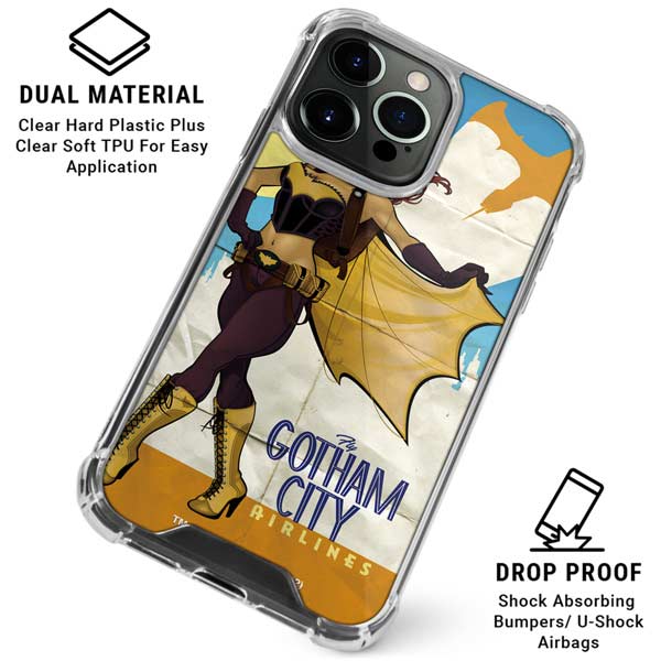 DC Comics Bombshells Batgirl- Fly Gotham City Airlines iPhone 16 Pro ...