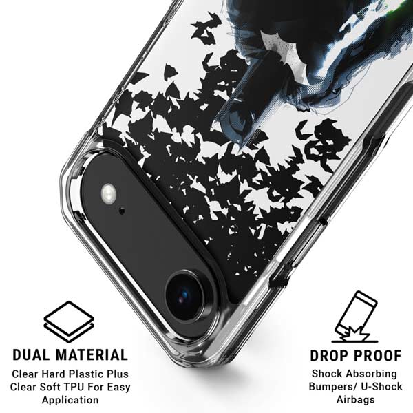 DC Comics Batman Holding batarang Art iPhone 17 Air MagSafe Case | Skinit