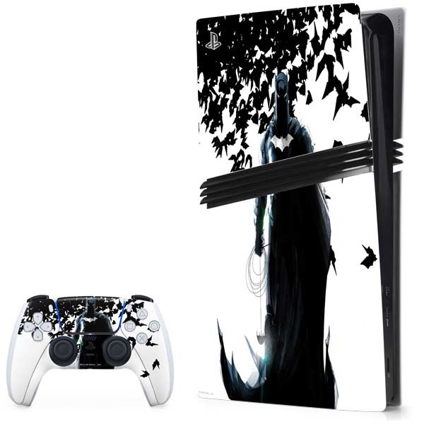 DC Comics Batman Holding Batarang Art PlayStation PS5 Skins - Skinit.com