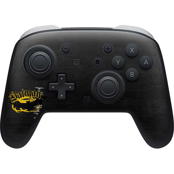 DC Comics Batman Dark Knight Logo Yellow & Black Nintendo Switch 2 ...