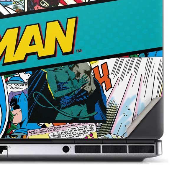 DC Comics Batman Vintage Pose Collage Art Dell Precision Skin| Skinit