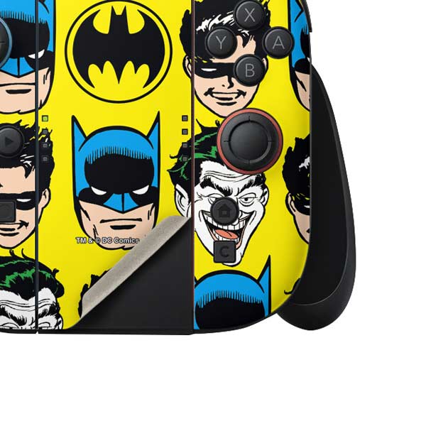 DC Comics Batman Vintage Character Pattern - Joker and Robin Nintendo ...