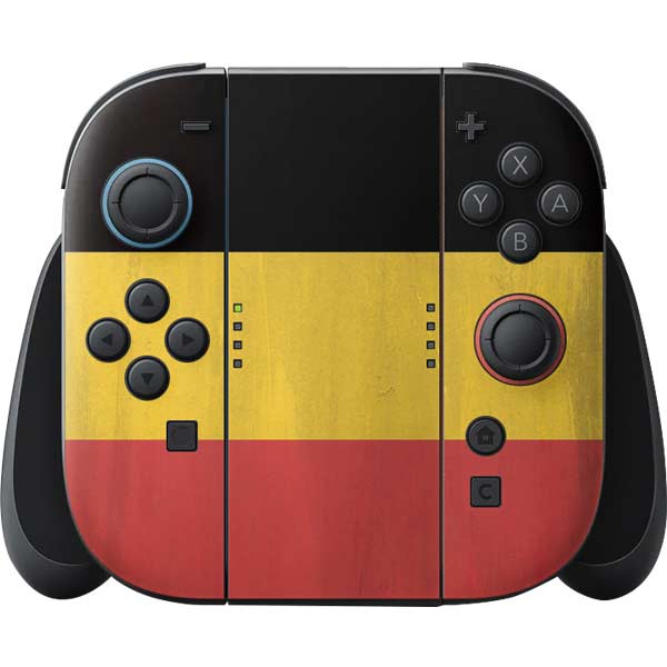 Belgium Flag Distressed Nintendo Switch 2 (2025) Joy-Con Controller ...