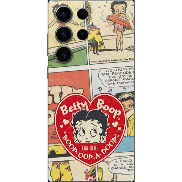 Galaxy S25 Ultra Betty Boop Comic Strip Skin | Skinit
