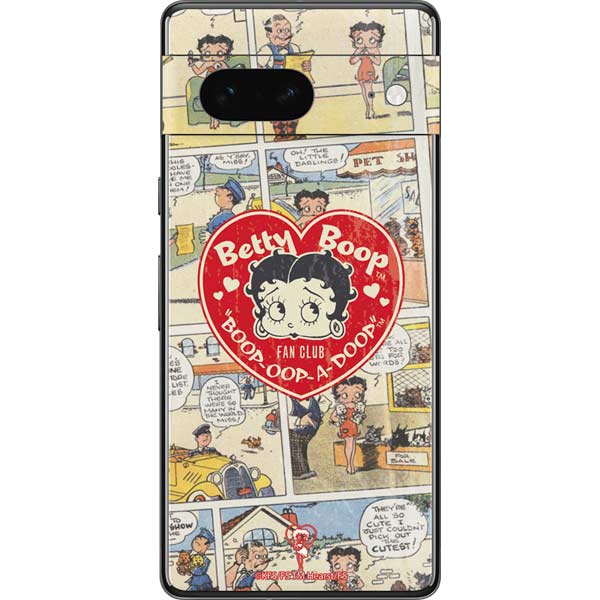 Betty Boop Comic Strip Pixel Skins | Officially Licensed Designs ...