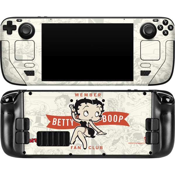 Betty Boop Member Fan Club Steam Deck Handheld Gaming Computer OLED ...