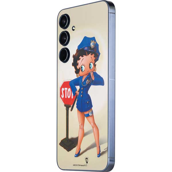Betty Boop The Police Officer Galaxy A35 5G Skin| Phone Skins – Skinit