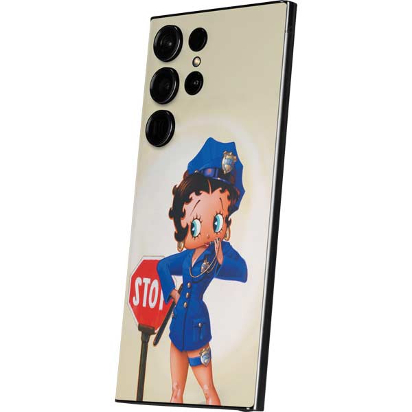 Galaxy S25 Ultra Betty Boop The Police Officer Skin | Skinit