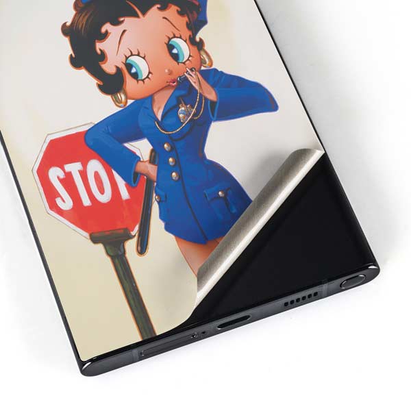 Galaxy S25 Ultra Betty Boop The Police Officer Skin | Skinit