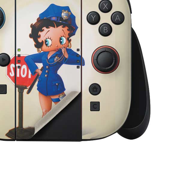 Betty Boop The Police Officer Nintendo Switch 2 (2025) Joy-Con ...