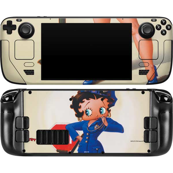 Betty Boop The Police Officer Steam Deck Handheld Gaming Computer OLED ...