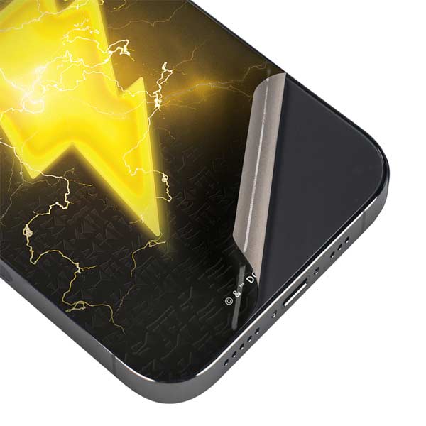 iPhone 16 Pro DC Comics Black Adam Lightning Bolt Skin | Decals | Wraps ...