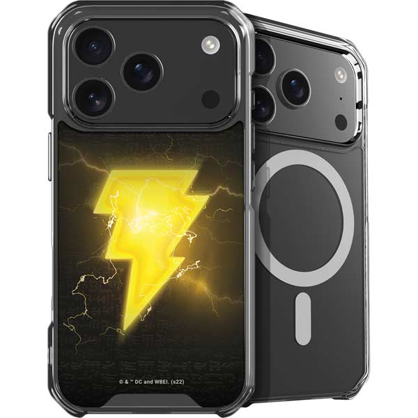 DC Comics Black Adam Lightning Bolt iPhone 17 Pro Max MagSafe Case | Skinit