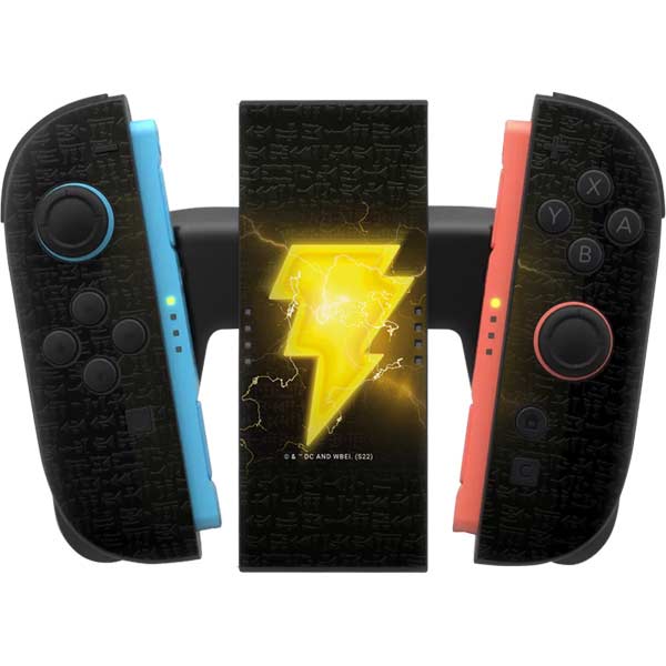 DC Comics Black Adam Lightning Bolt Nintendo Switch 2 (2025) Joy-Con ...