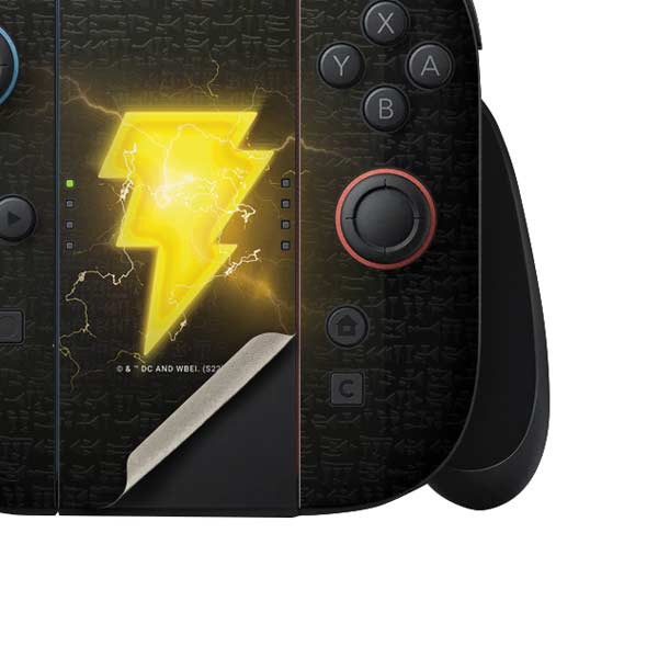 DC Comics Black Adam Lightning Bolt Nintendo Switch 2 (2025) Joy-Con ...