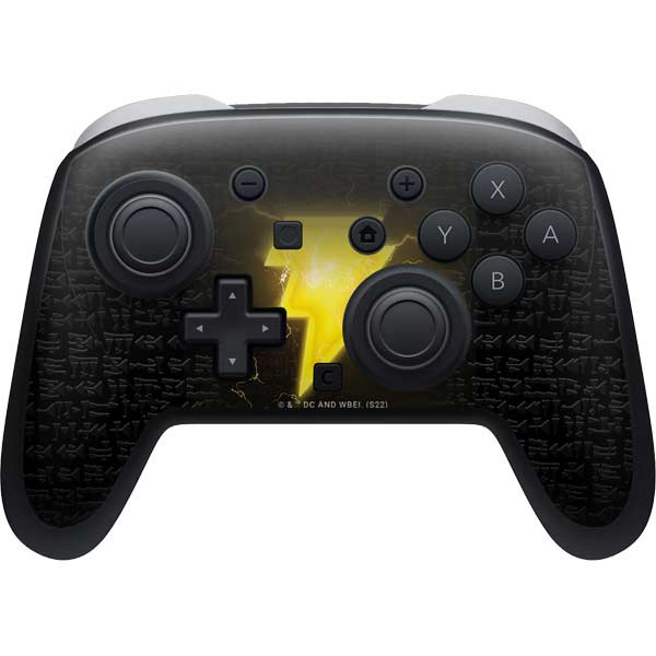 DC Comics Black Adam Lightning Bolt Nintendo Switch 2 (2025) Pro ...