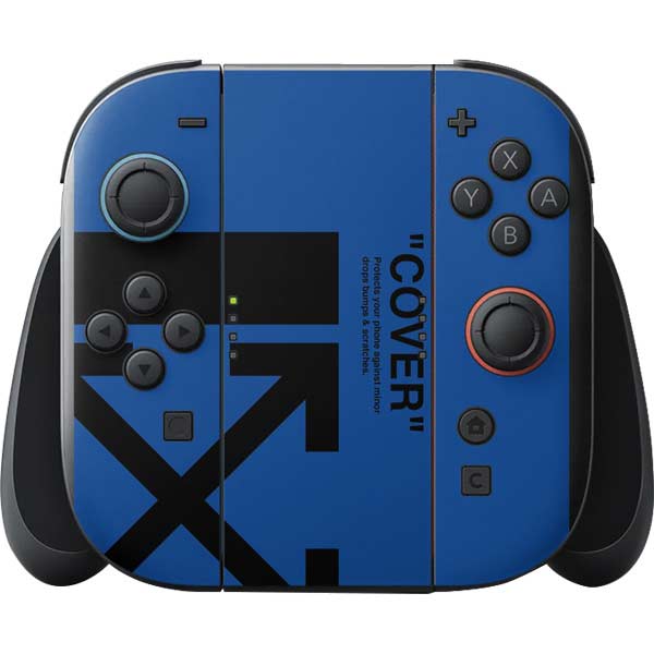 Black and Blue Arrows Nintendo Switch 2 (2025) with Joy-Con Skin | Skinit