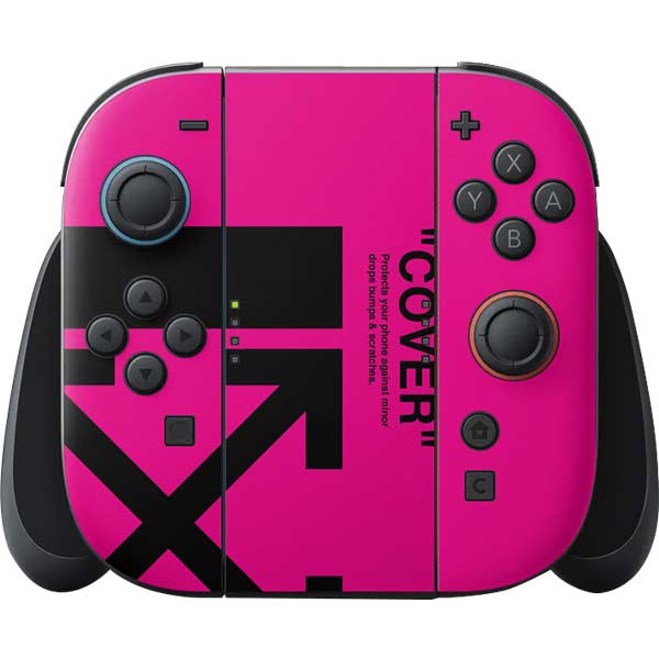 Black and Pink Arrows Nintendo Switch 2 (2025) Joy-Con Controller Skin ...