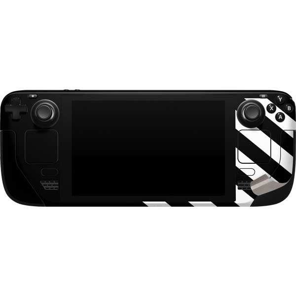 Black and White Geometric Shapes Steam Deck Handheld Gaming Computer ...