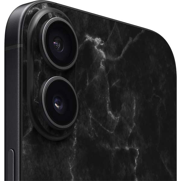 iPhone 16 Black Marble Skin | Decals | Wraps | Skinit