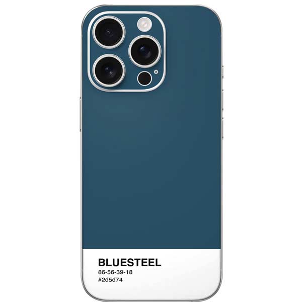 iPhone 16 Pro Bluesteel Color Palette Skin | Decals | Wraps | Skinit