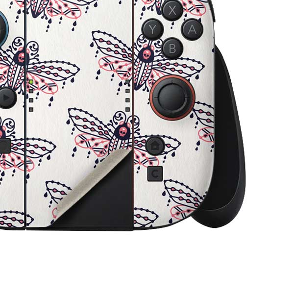 Blush Moth by Cat Coq Nintendo Switch 2 (2025) Joy-Con Controller Skin ...