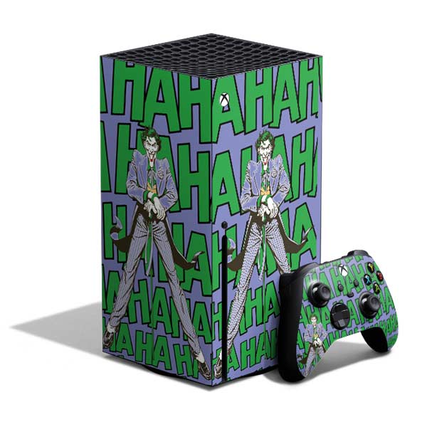 DC Comics The Joker Vintage Pose Pattern Xbox Series X Skins | Skinit.com