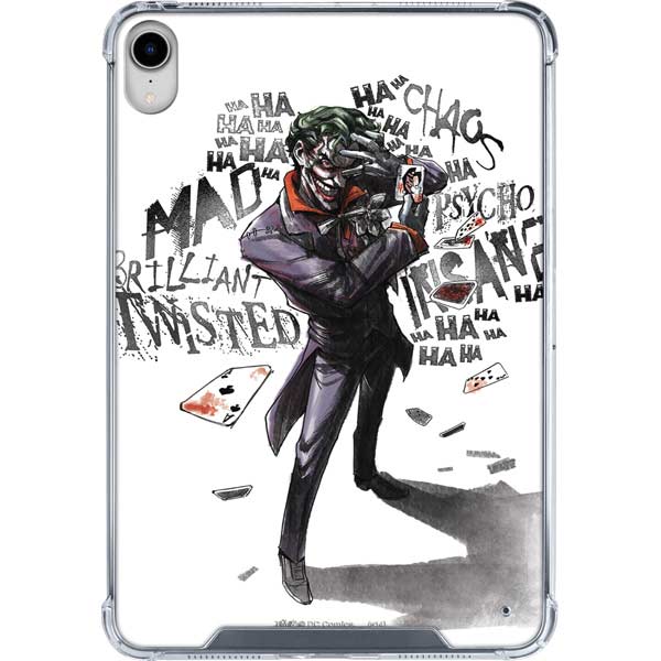 DC Comics The Joker Brilliantly Twisted iPad 11th Gen (2025) Clear Case ...