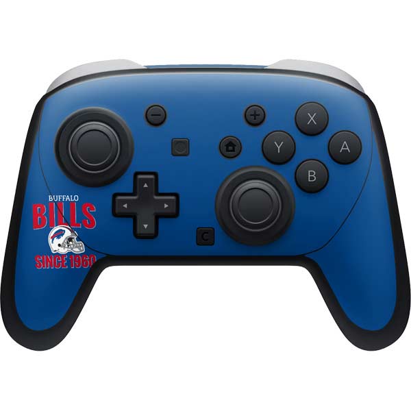 NFL Buffalo Bills Helmet Nintendo Switch 2 (2025) Pro Controller Skin ...