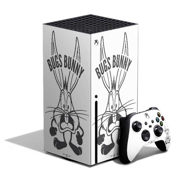 Xbox Series X Skins | Looney Tunes Bugs Bunny Big Head Skinit