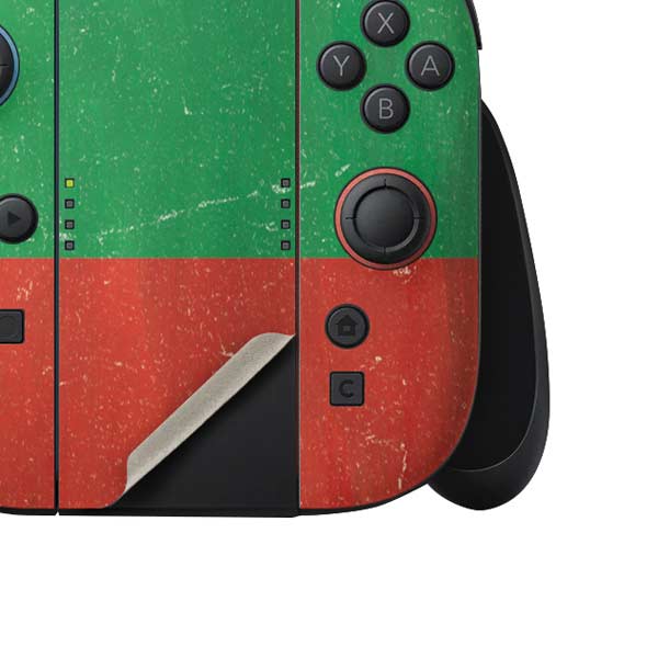 Bulgarian Flag Distressed Nintendo Switch 2 (2025) Joy-Con Controller ...
