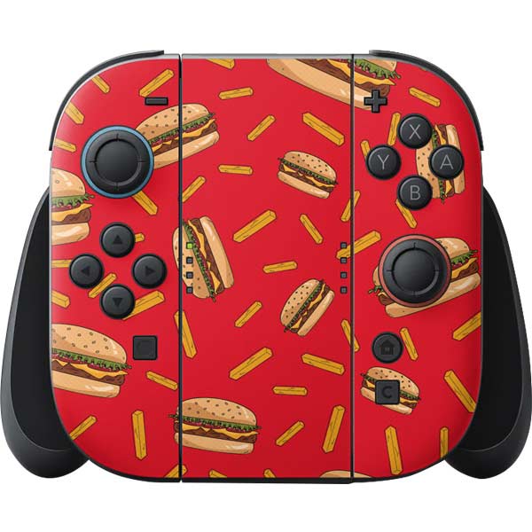 Burgers and Fries Nintendo Switch 2 (2025) Joy-Con Controller Skin | Skinit